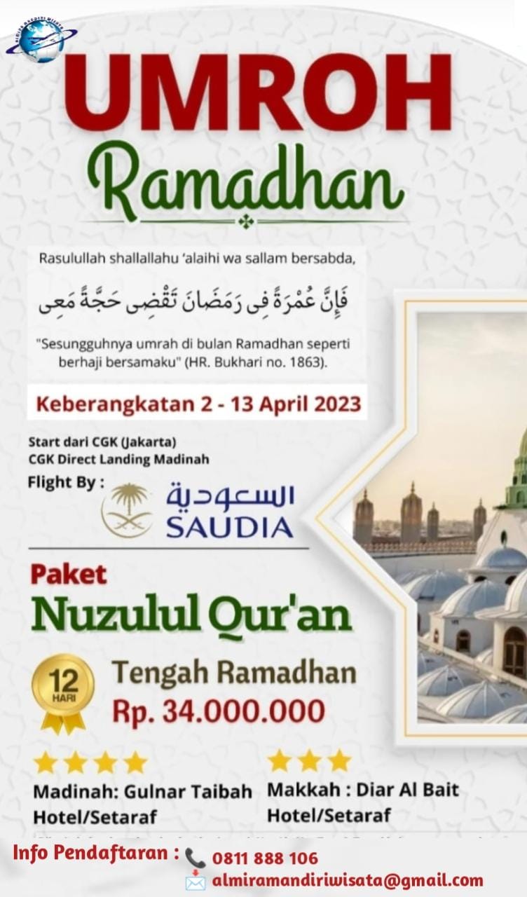 UMROH RAMADHAN – Paket Umroh, Haji dan Wisata Muslim